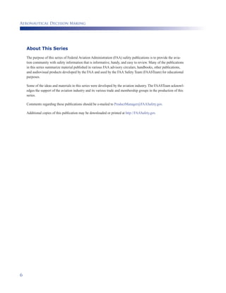 Aeronautical Decision Making FAA P-8740-69 | PDF