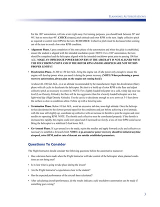 Planning Autorotations FAA P-8740-71 | PDF