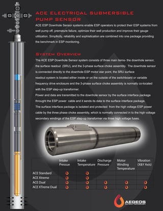 ESP Gauge Catalogue - AEGEOSoilfield | PDF
