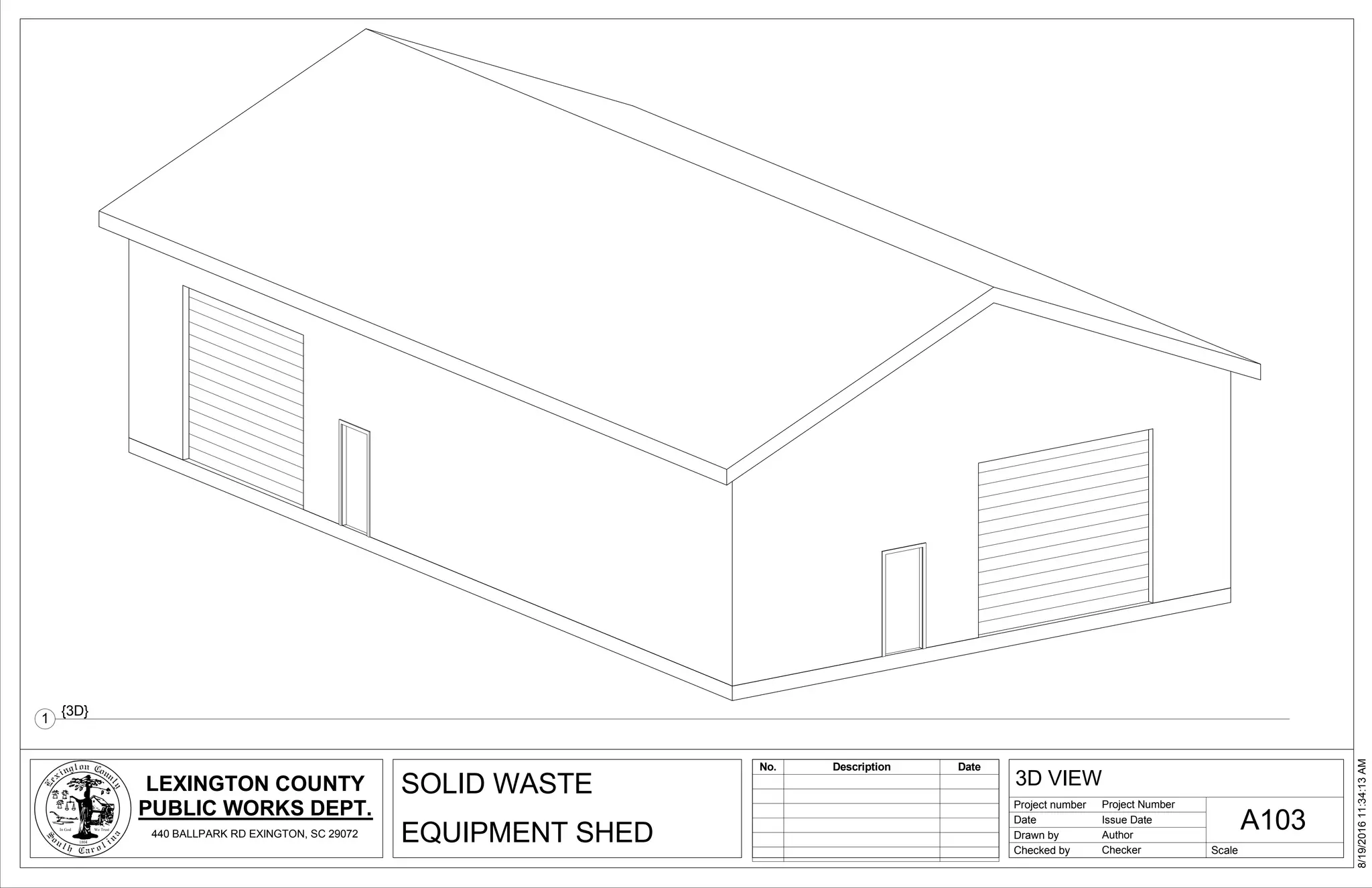 EQUIPMENT SHED DESIGN - Sheet - A101 - CONCEPT LAYOUT | PPT