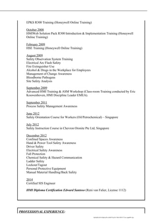 CV_Edward Santoso_with detail | DOC | Civil Engineering Industry ...