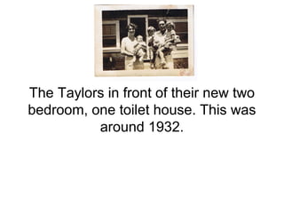 Taylor House | PPT