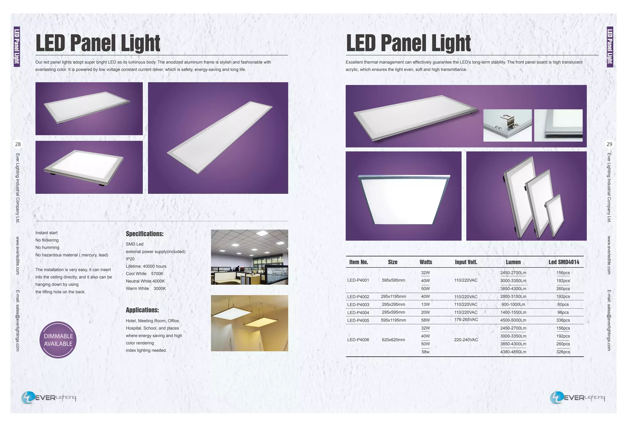 EVER LIGHTING CATALOG | PDF