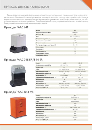FAAC Automatic | PDF