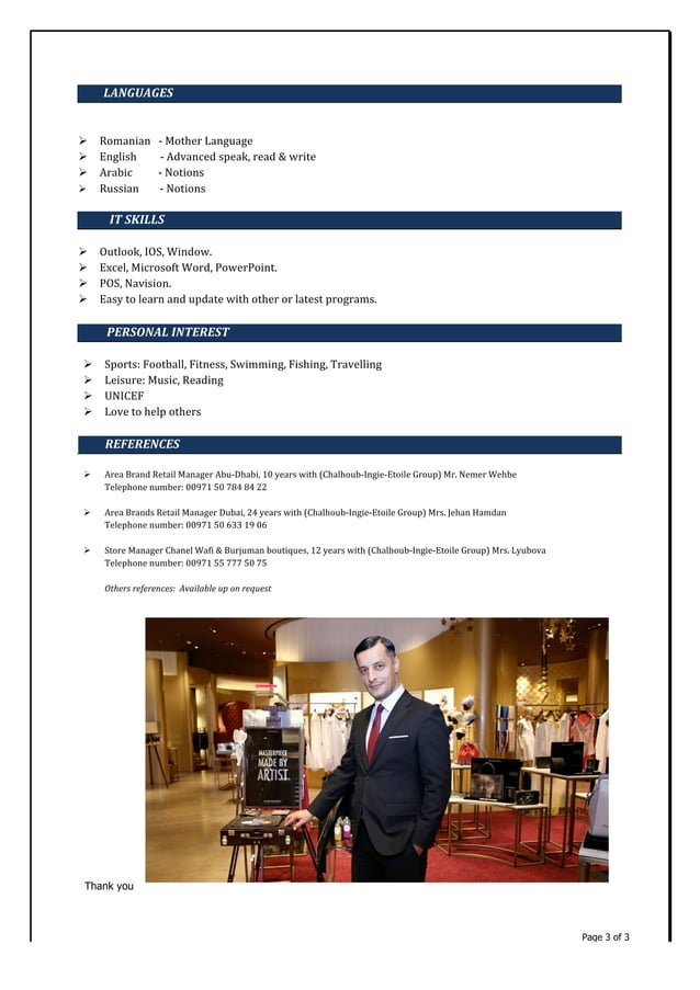 Filip Claudiu CV PDF | PDF