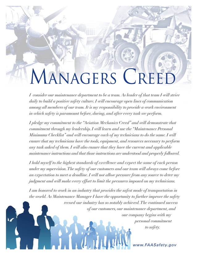 Faa creed | PDF | Aviation Industry | Industries