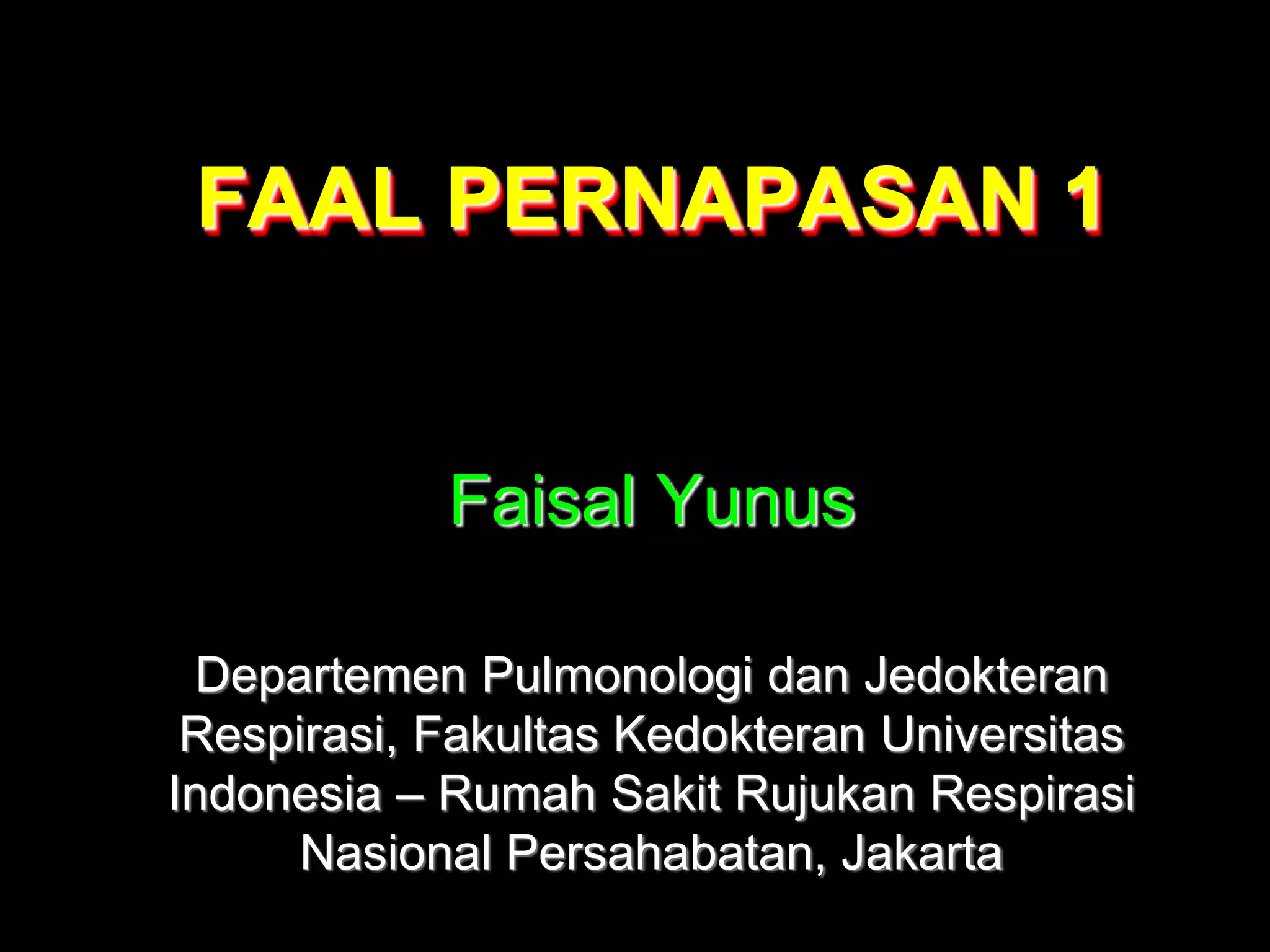 Faal Paru Pertama 2021 | PPTX