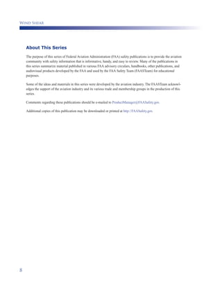 Wind Shear FAA P 8740-40 | PDF