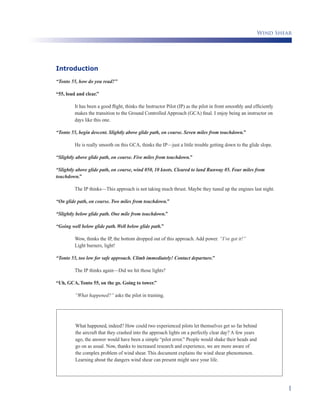 Wind Shear FAA P 8740-40 | PDF
