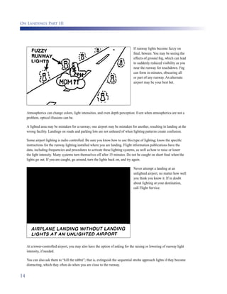On landings - Part III - FAA p 8740-50 | PDF