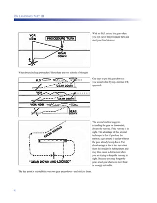 On landings - Part III - FAA p 8740-50 | PDF