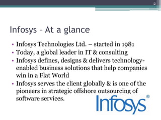 Financial Analysis & Accounting Case Study - Infosys & TCS | PPTX