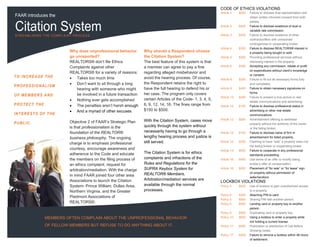 FAAR Code of Ethics Citation Program | PDF | Law