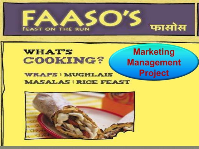 Faasos Marketing | PPT