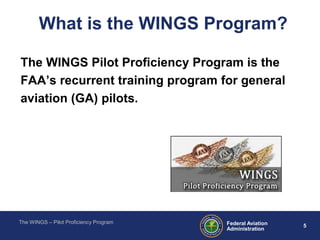 FAA presents: The WINGS Pilot Proficiency Program | PPTX