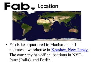 Fab.com Presentation | PPTX