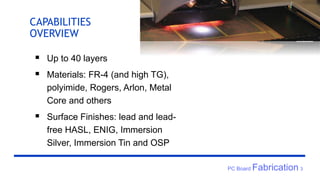 PC Board Fabrication | PPT