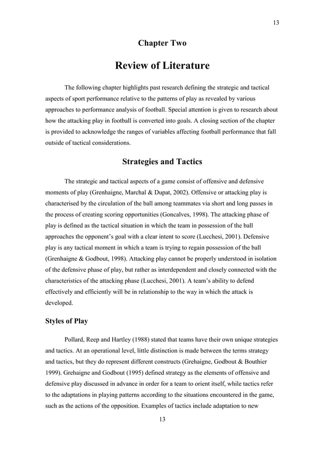 Warren_Engelbrecht_Masters_Thesis | PDF | Soccer | Sports