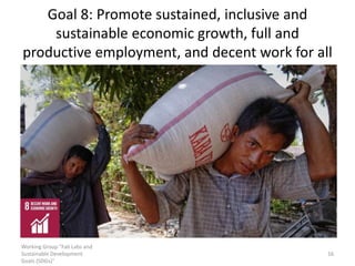 Presentation: How to align your Fab Lab / Makerspace with the U.N. Sustainable Development Goals ...