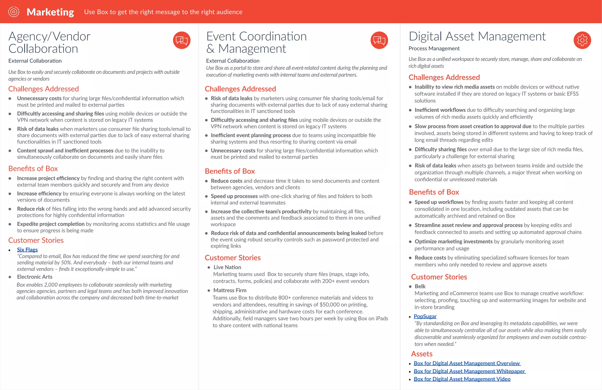 Box Use Case Matrix - FINAL (external) | PDF | Computer Software and Applications | Computing