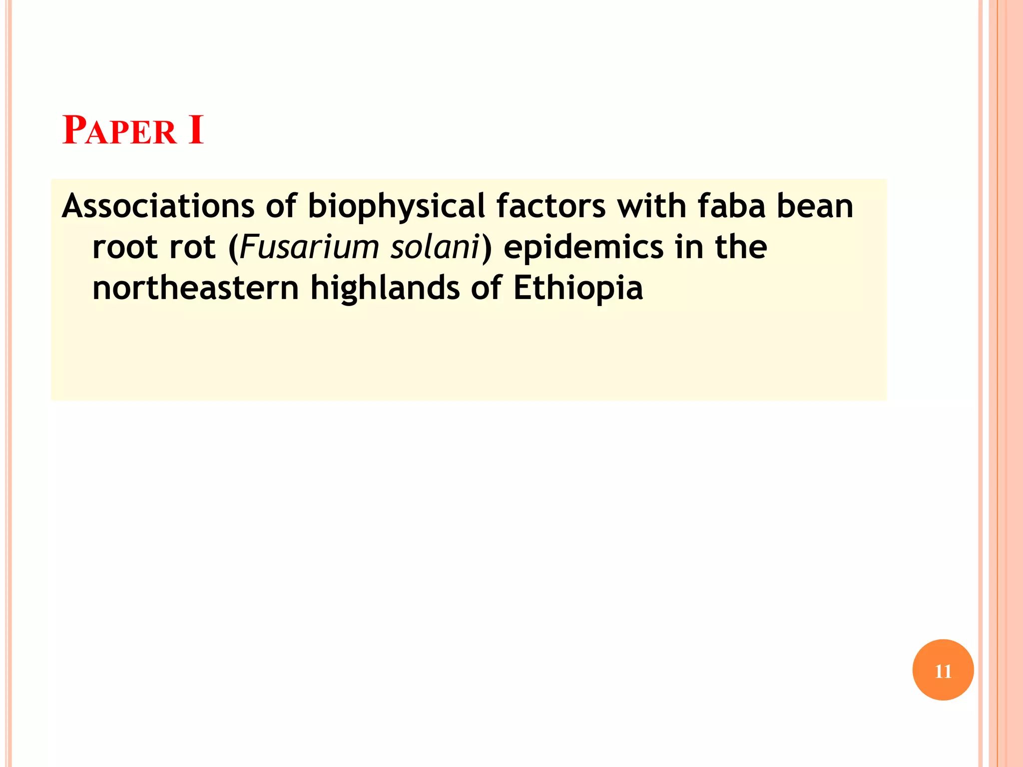 Faba bean root rot defense final.ppt