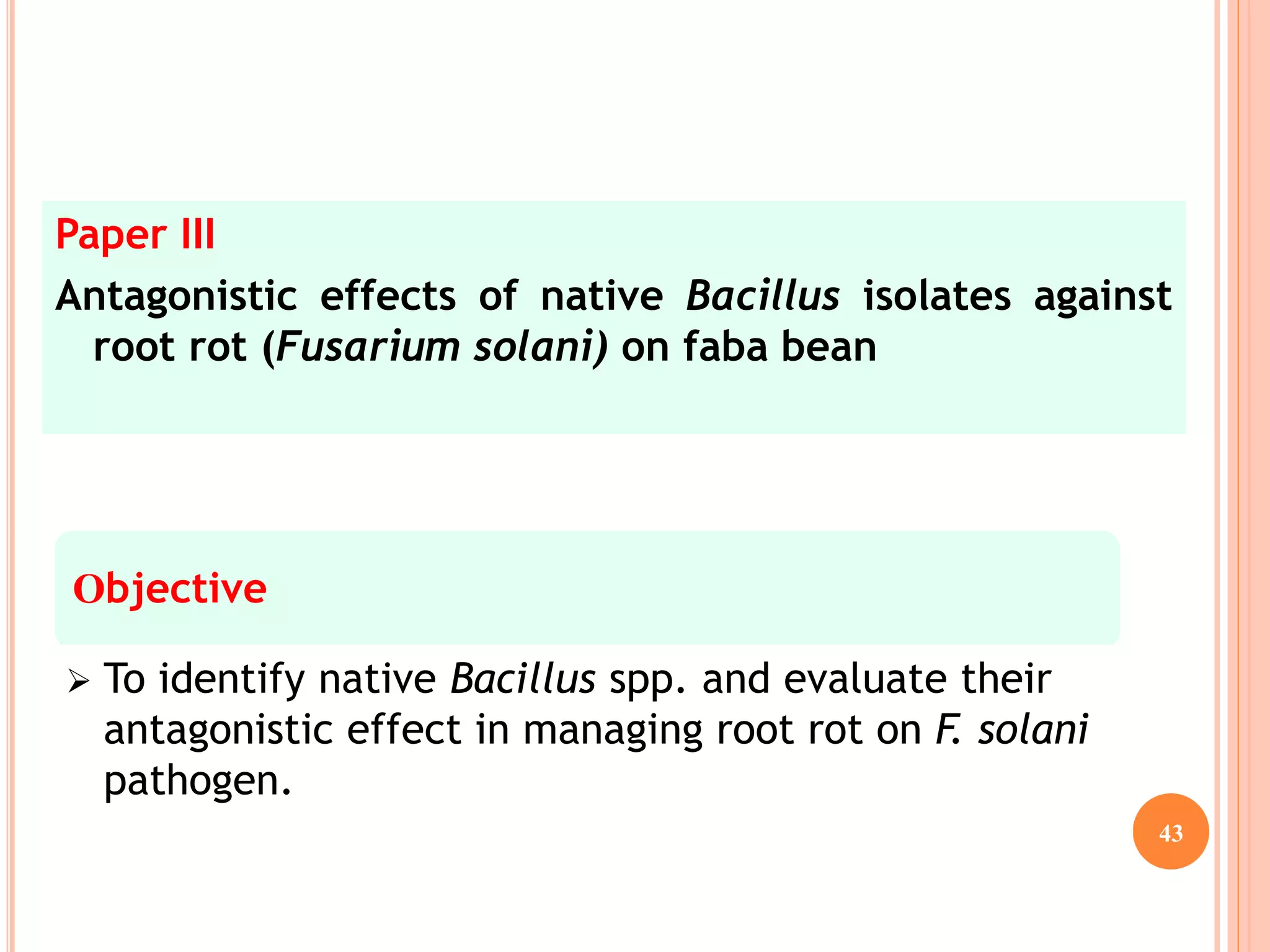 Faba bean root rot defense final.ppt