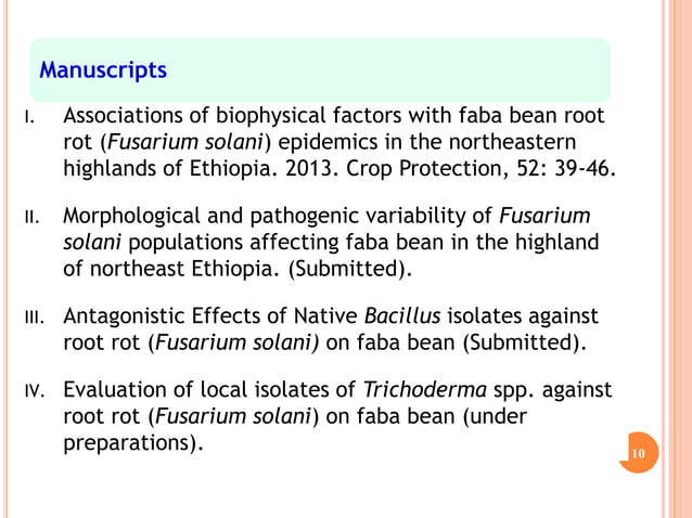 Faba bean root rot defense final.ppt