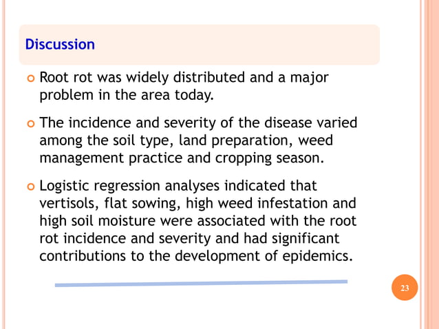 Faba bean root rot defense final.ppt