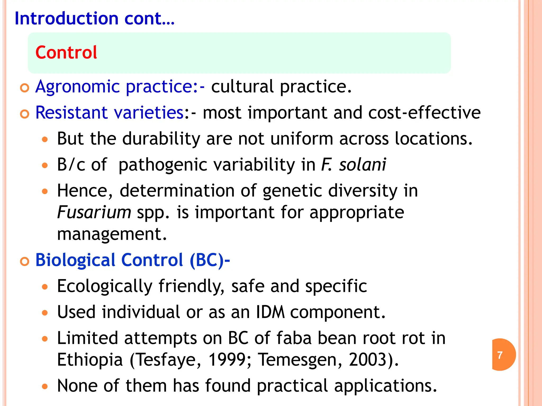 Faba bean root rot defense final.ppt
