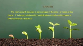 GROWTH AND DEVELOPMENT | PPT