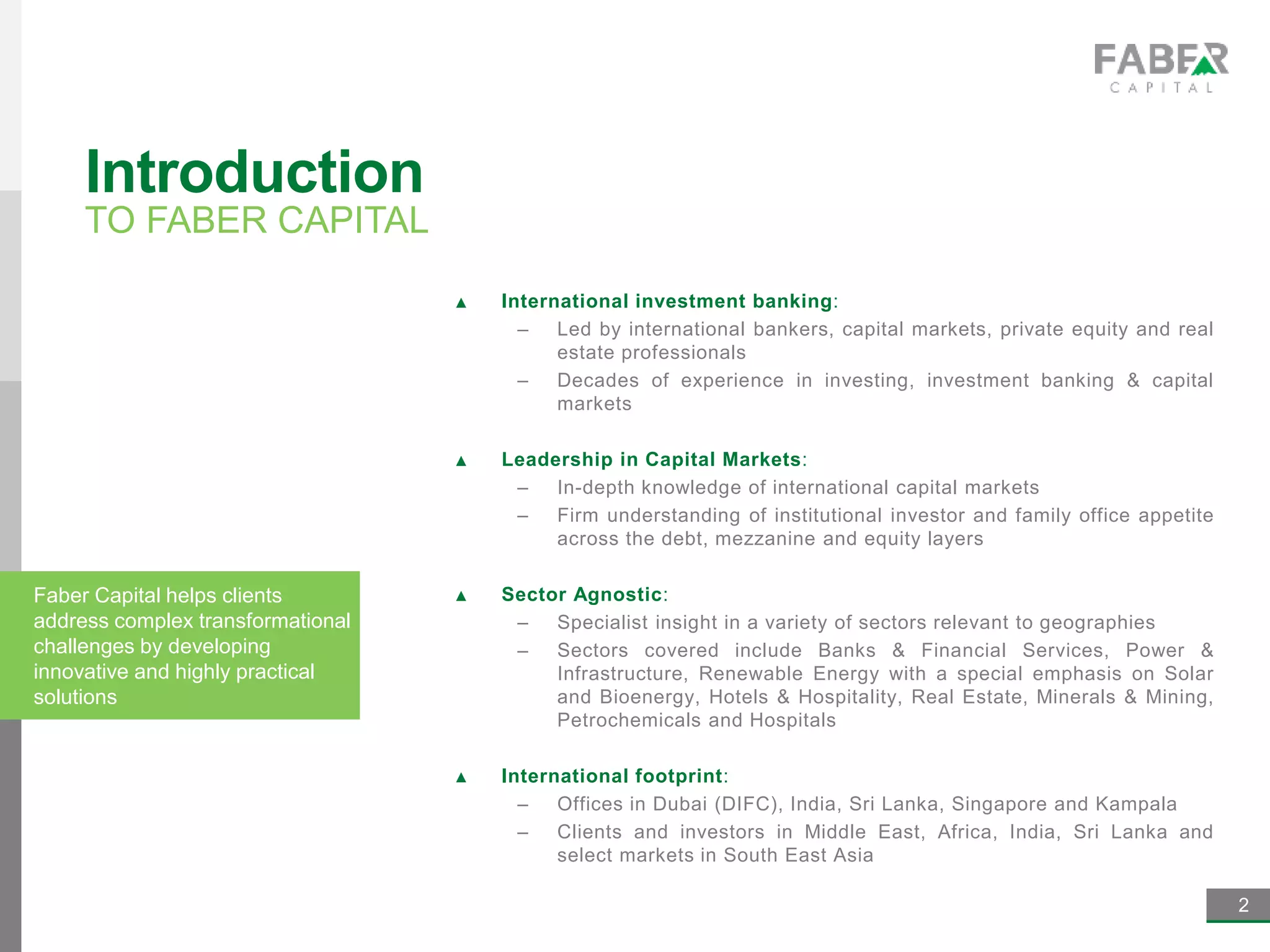 Faber capital profile (july 16) | PPT