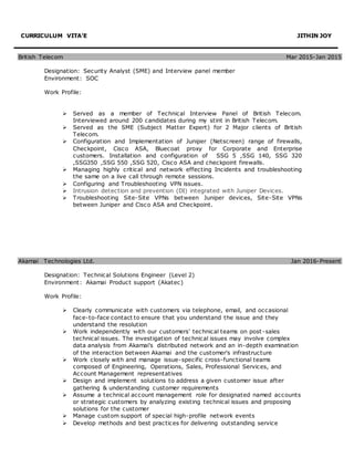 JITHIN_JOY_RESUME_JuniperTAC | PDF