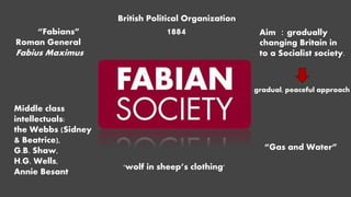 Fabian society | PPT