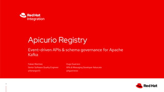 Apicurio Registry: Event-driven APIs & Schema governance for Apache ...