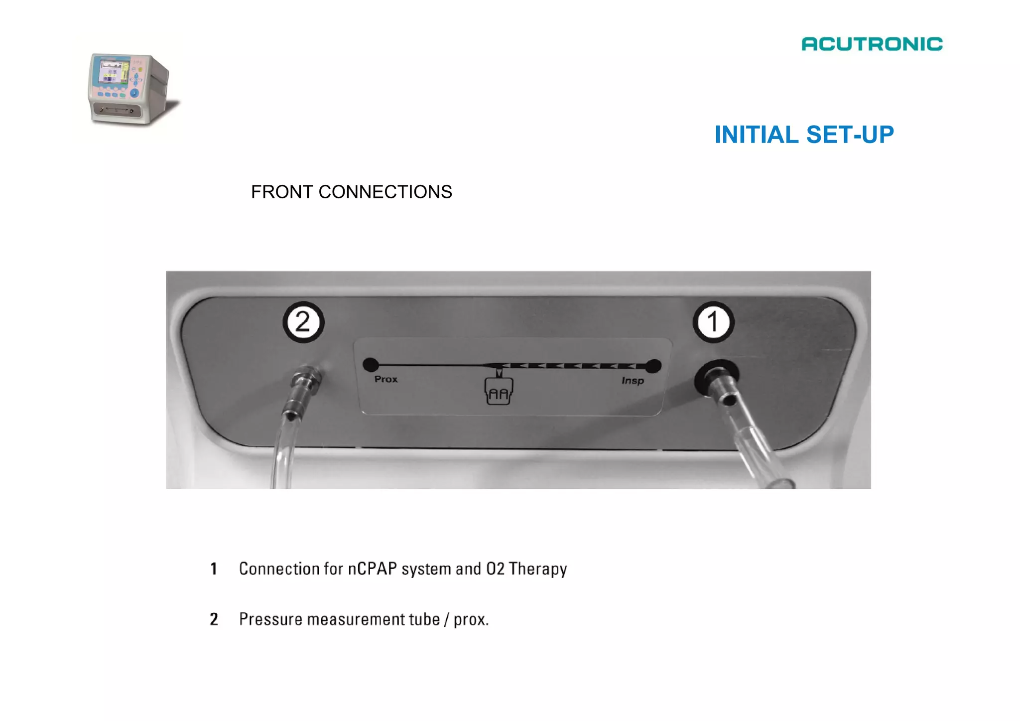 Fabian therapy evolution setup | PDF