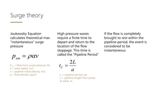 Tank Overflow Protection and Surge Mitigation | PPTX