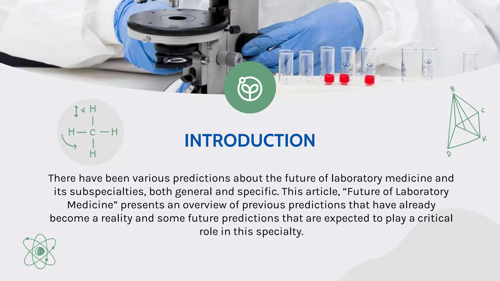 THE FUTURE OF LABORATORY MEDICINE | PPTX