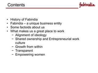 Fabindia | PDF | Human Resources | Business