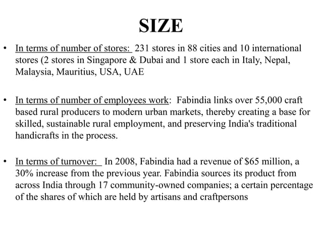 Fabindia | PPTX