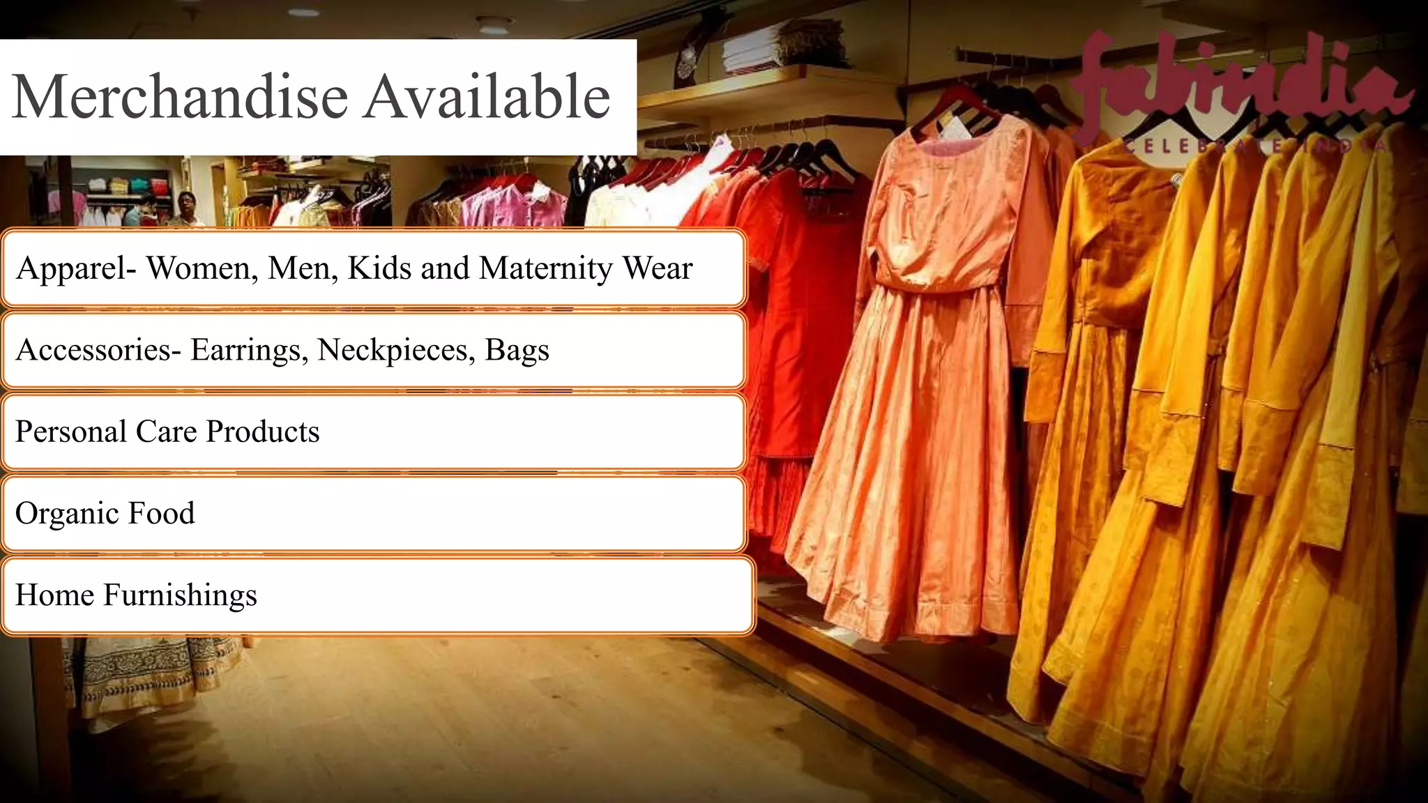 PRESENTATION ON THE BRAND FABINDIA | PPTX