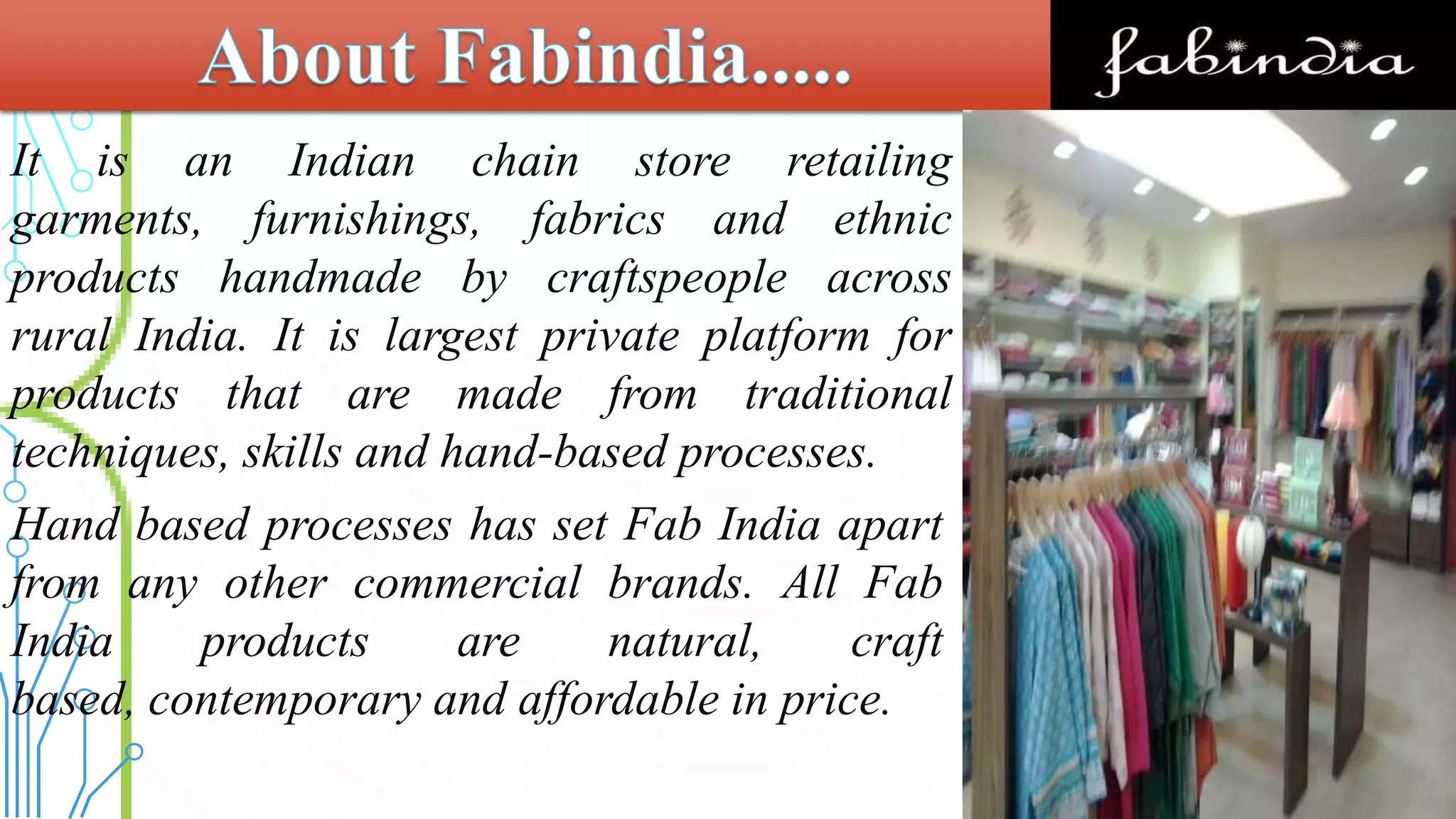 Fabindia ppt | PPTX