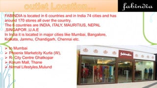 Fabindia ppt | PPTX