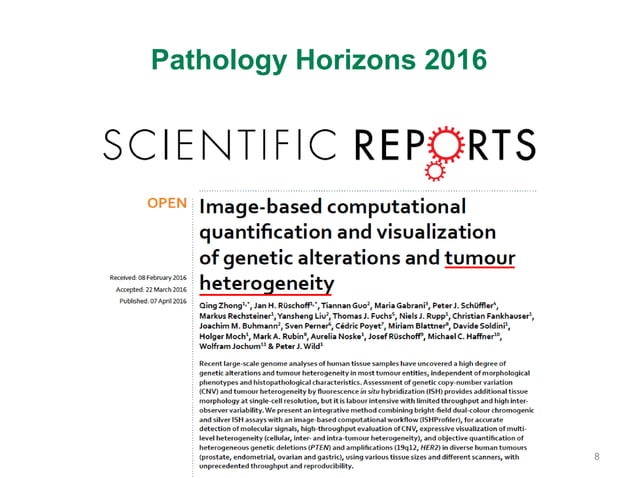 Spectral analysis for tumour diagnosis and classification in surgical ...