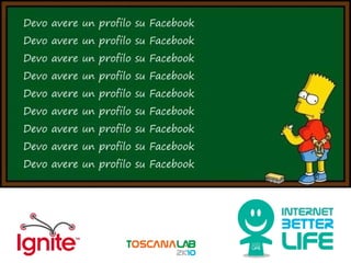 Fabio Antonacci - Unconventional Social Network | PPT