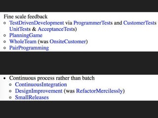 A quick introduction: Extreme Programming | PPT