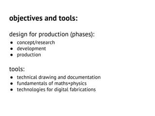 Digital Modelling Techniques - a fast course | PDF