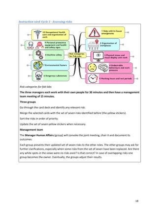 Fab Lab Safety Game; Facilitators Guide; Pieter van der Hijden; 2016 | PDF
