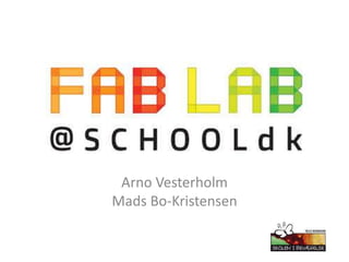 Fablab@school dk i vejle kommune | PPTX