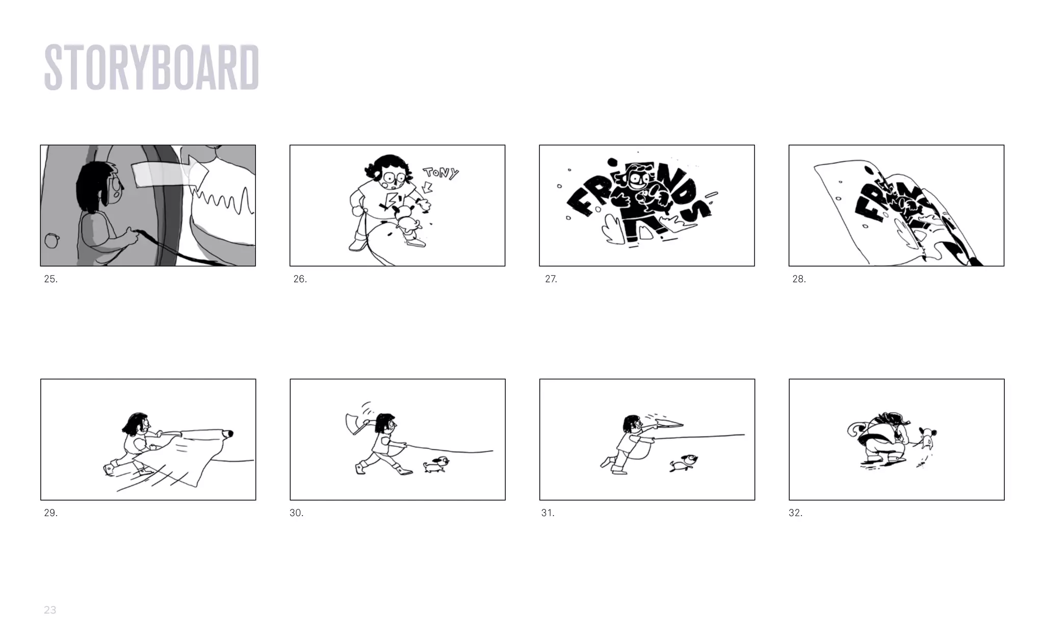 The Fableists ‘Epic Thread’ Storyboards | PDF