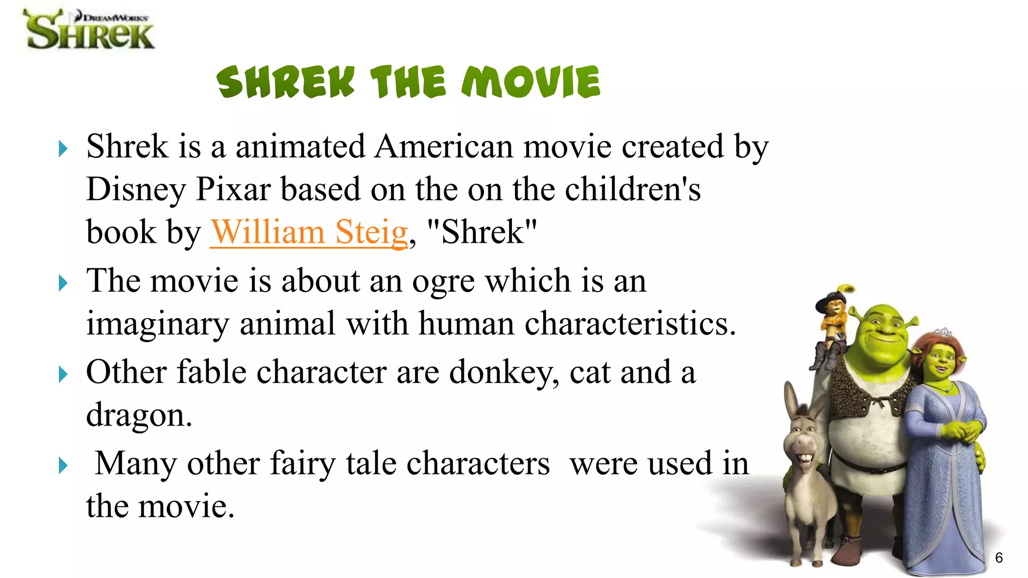 Fable (Shrek) | PPTX